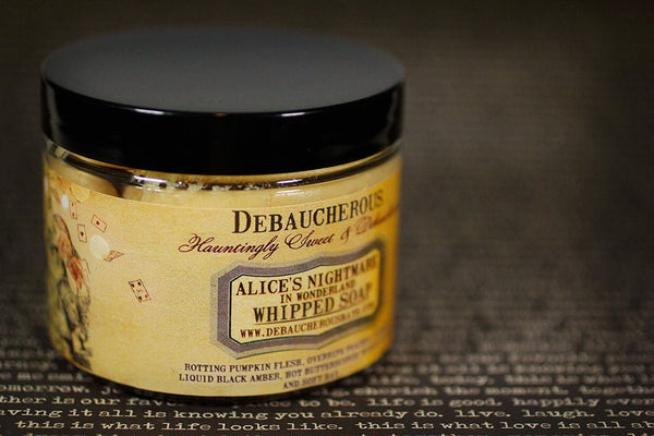 Alice's Nightmare in Wonderland Whipped Soap – Debaucherous Alchemy LLC