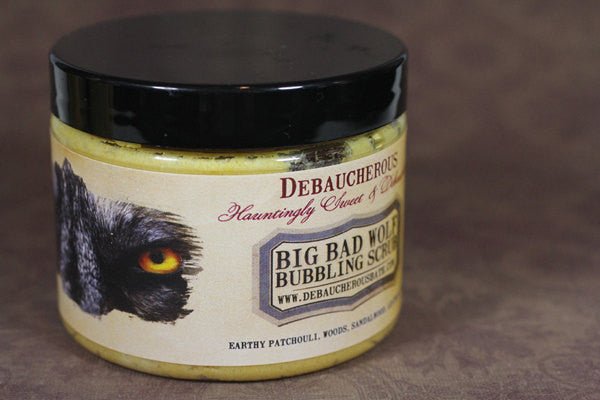 Big Bad Wolf Bubbling Scrub – Debaucherous Alchemy LLC