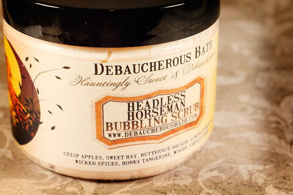 Headless Horseman Bubbling Scrub – Debaucherous Alchemy LLC