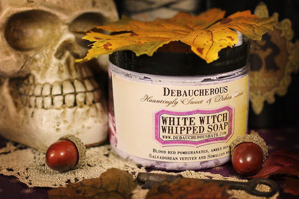 White Witch Whipped Soap – Debaucherous Alchemy LLC
